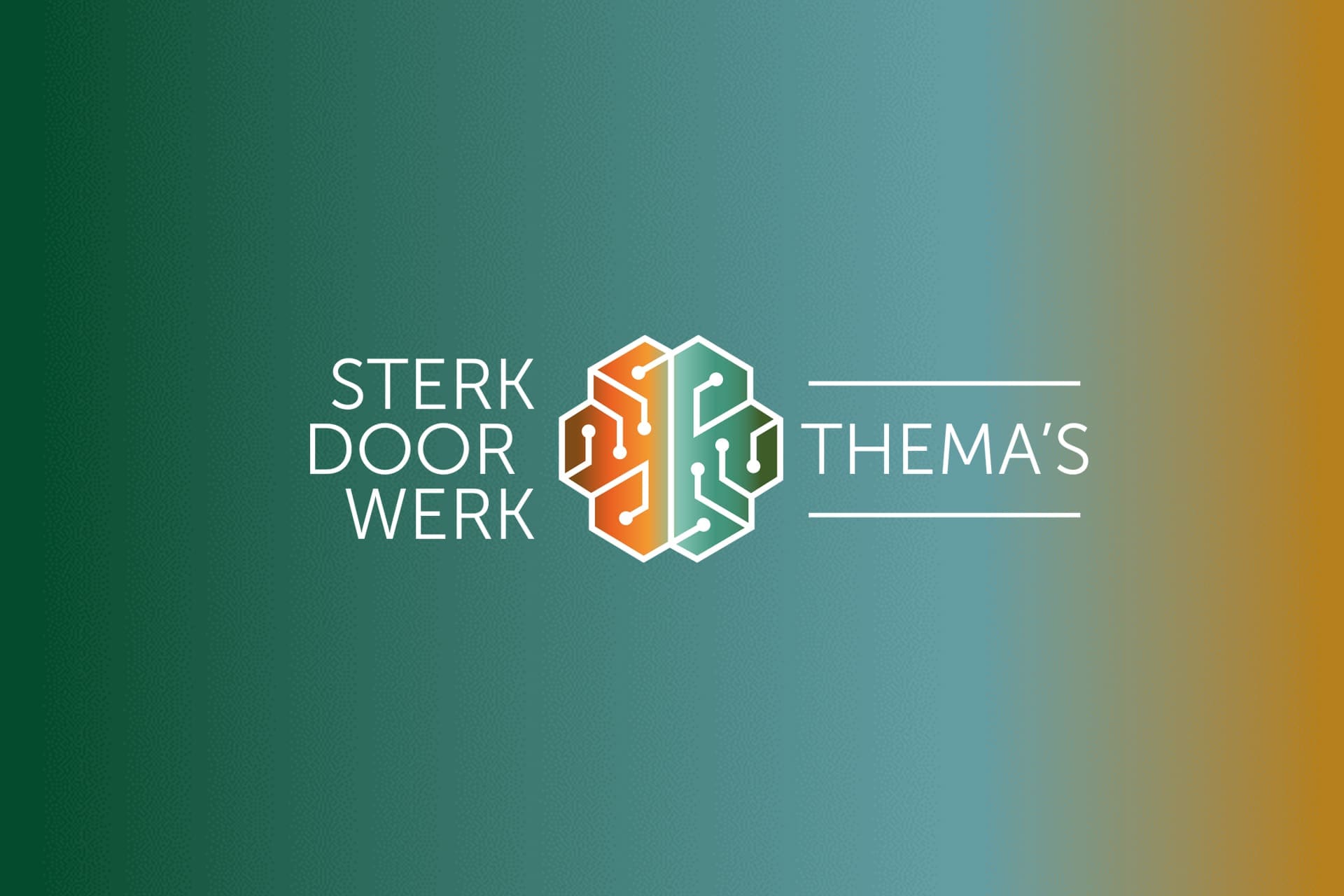 Sterk door Werk thema’s